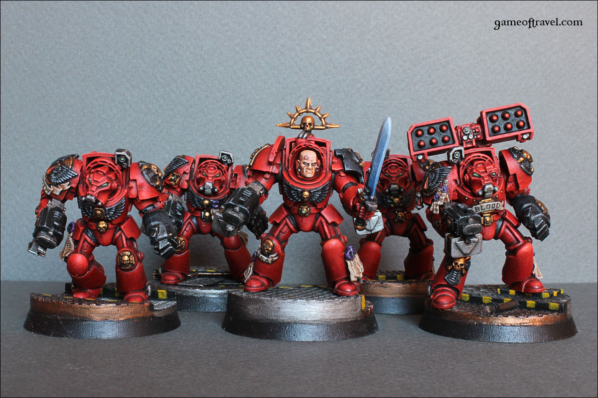 Blood Angels Terminators (Finally!) | Game of Travel